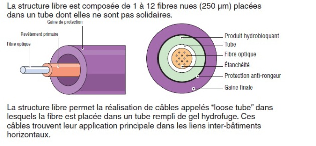 Les Médias de Transmission - Appellations des câbles fibre optique